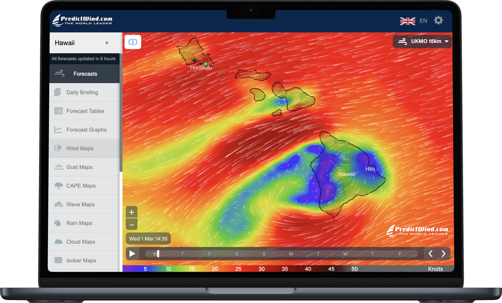PredictWind App · PredictWind